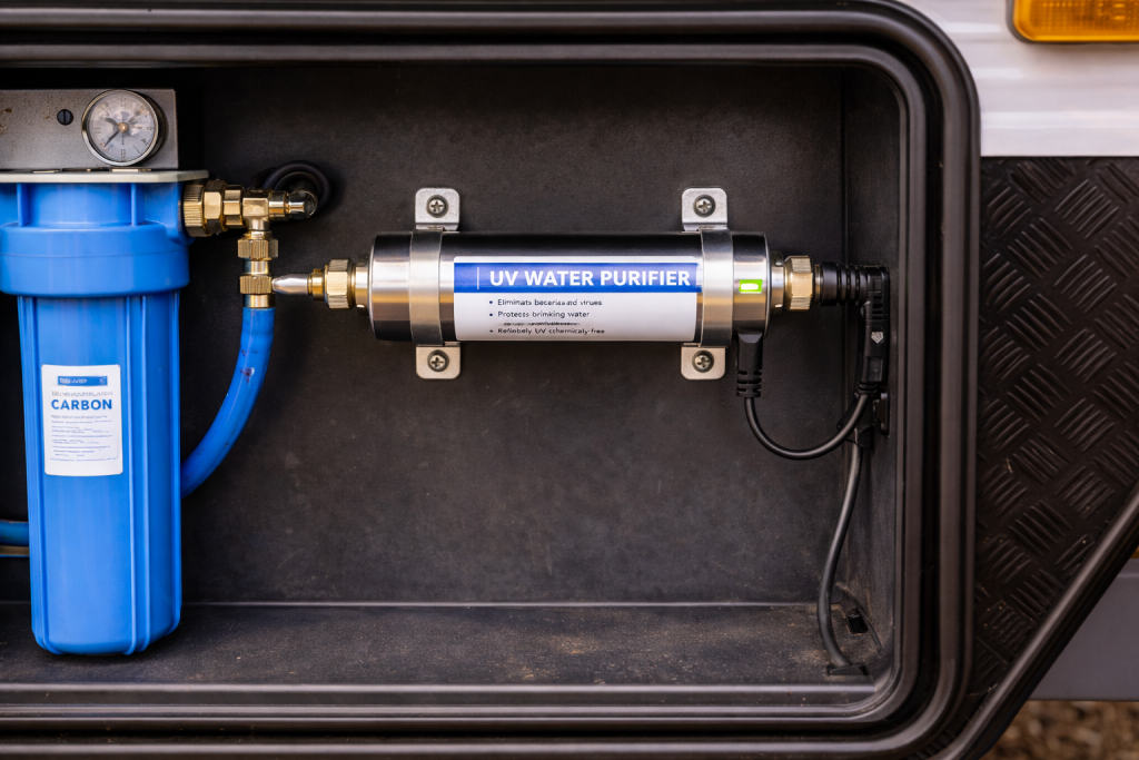 Best Caravan Water Tank Filters for Aussie Conditions