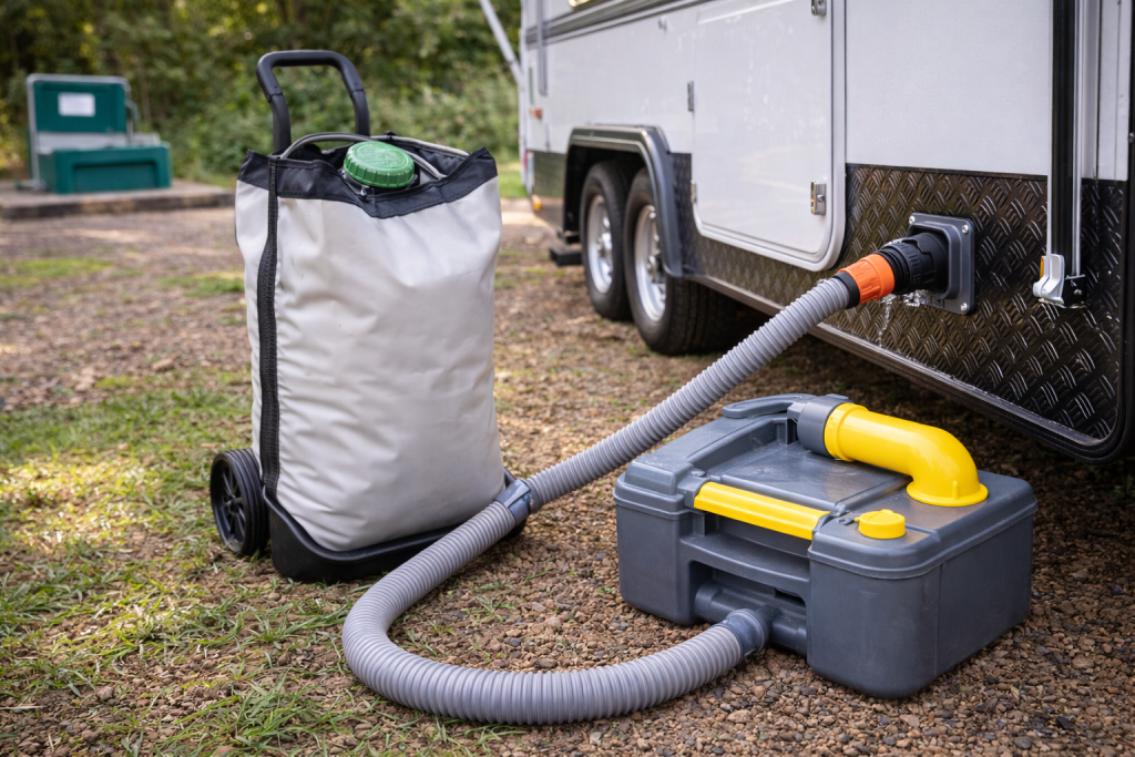 Caravan Grey Water Setup Guide