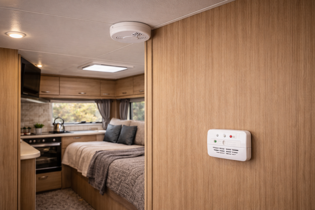Smoke & Gas Alarms: What’s Legally Required for Caravans?