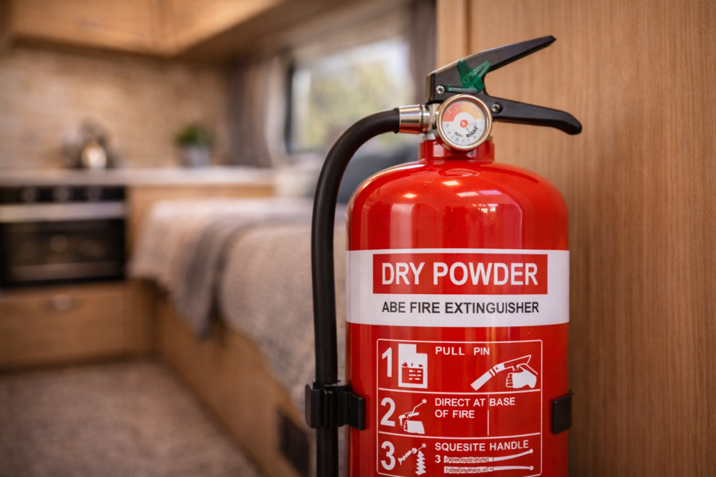 Fire Extinguishers for Caravans: Best Compact Picks
